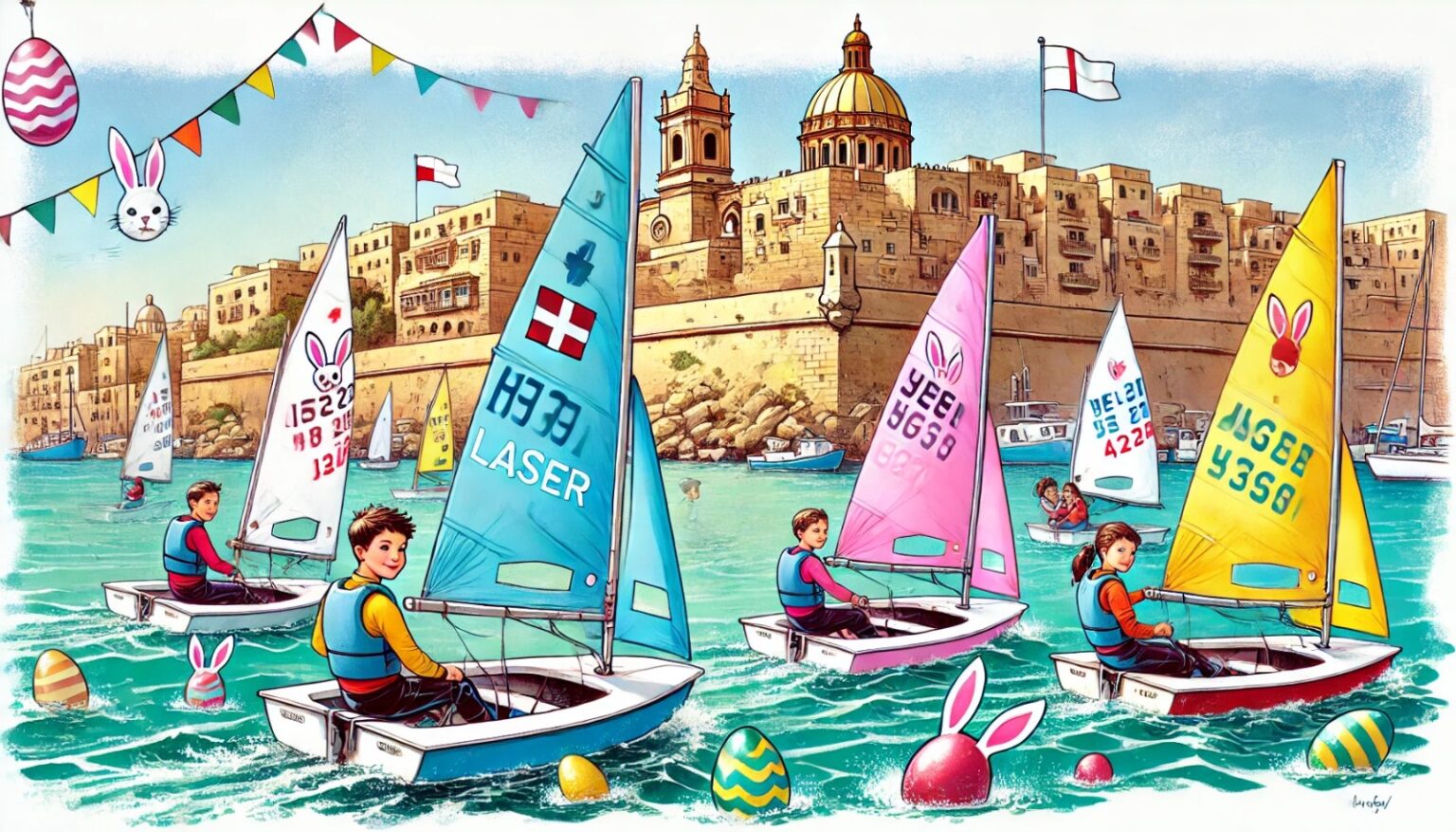 Kids Easter Holidays Dinghy Sailing Course - Vikings Sailing Club